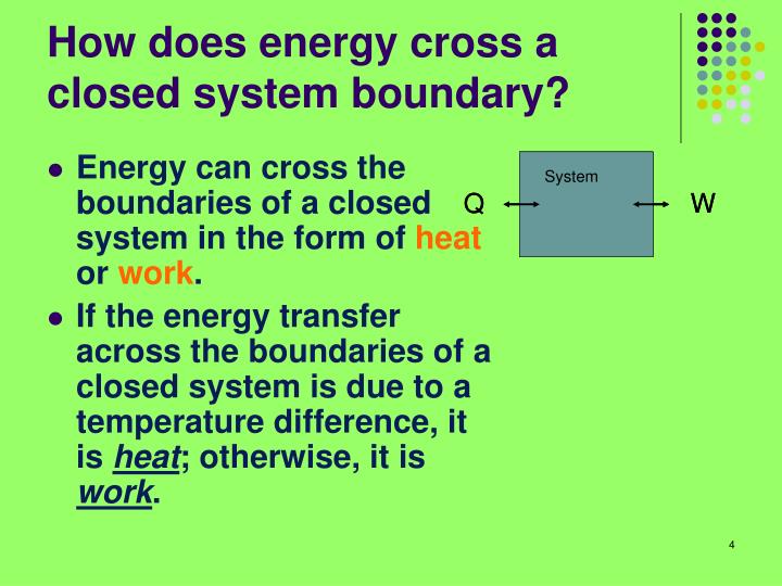 PPT - Energy Transfer by Heat, Work and Mass PowerPoint Presentation ...