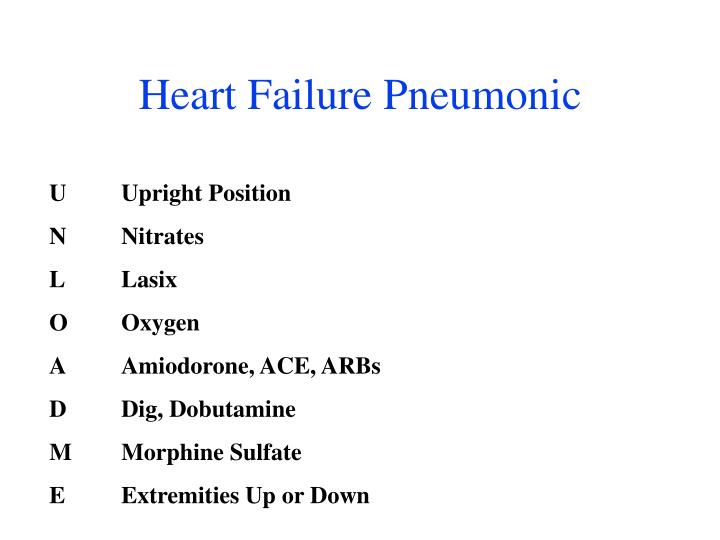 PPT - HEART FAILURE by Nancy Jenkins PowerPoint Presentation - ID:888980