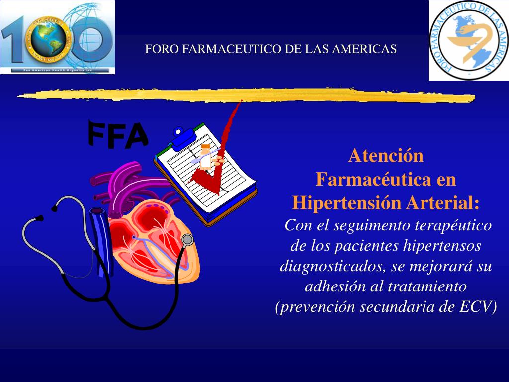 PPT - Atención Farmacéutica en pacientes con Hipertensión Arterial (AF ...