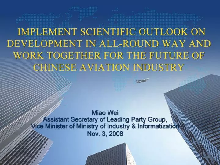 PPT - IMPLEMENT SCIENTIFIC OUTLOOK ON DEVELOPMENT IN ALL-ROUND WAY AND ...