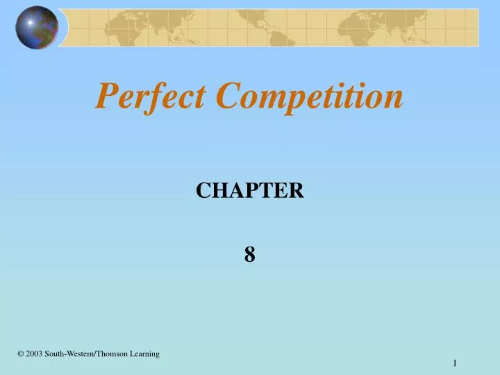 PPT - Perfect Competition PowerPoint Presentation, free download - ID:892497