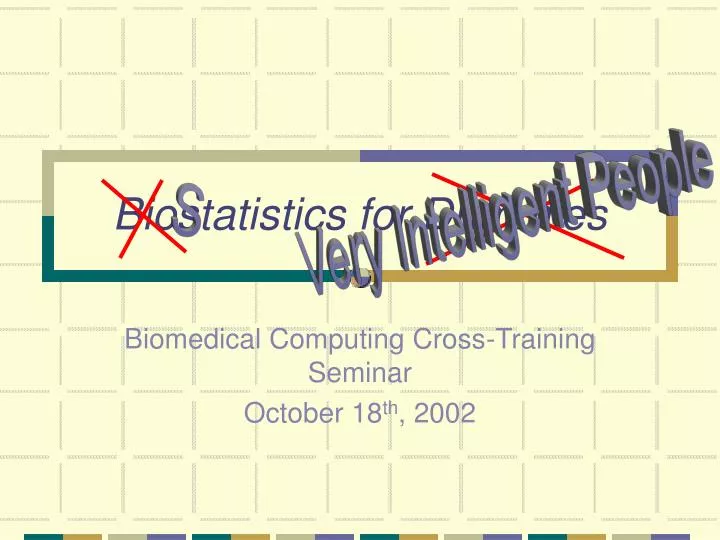 PPT - Biostatistics for Dummies PowerPoint Presentation, free download ...