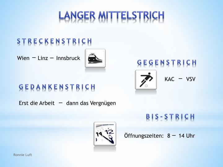 PPT - Der Mittelstrich PowerPoint Presentation - ID:894154