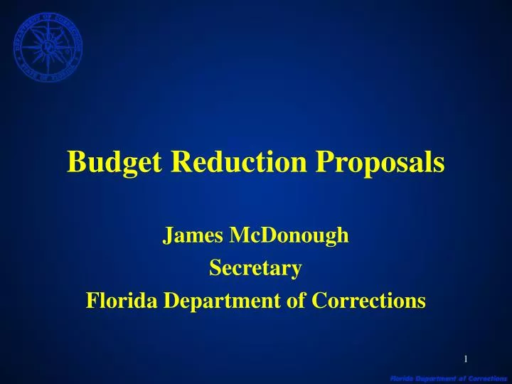 PPT - Budget Reduction Proposals PowerPoint Presentation, free download ...