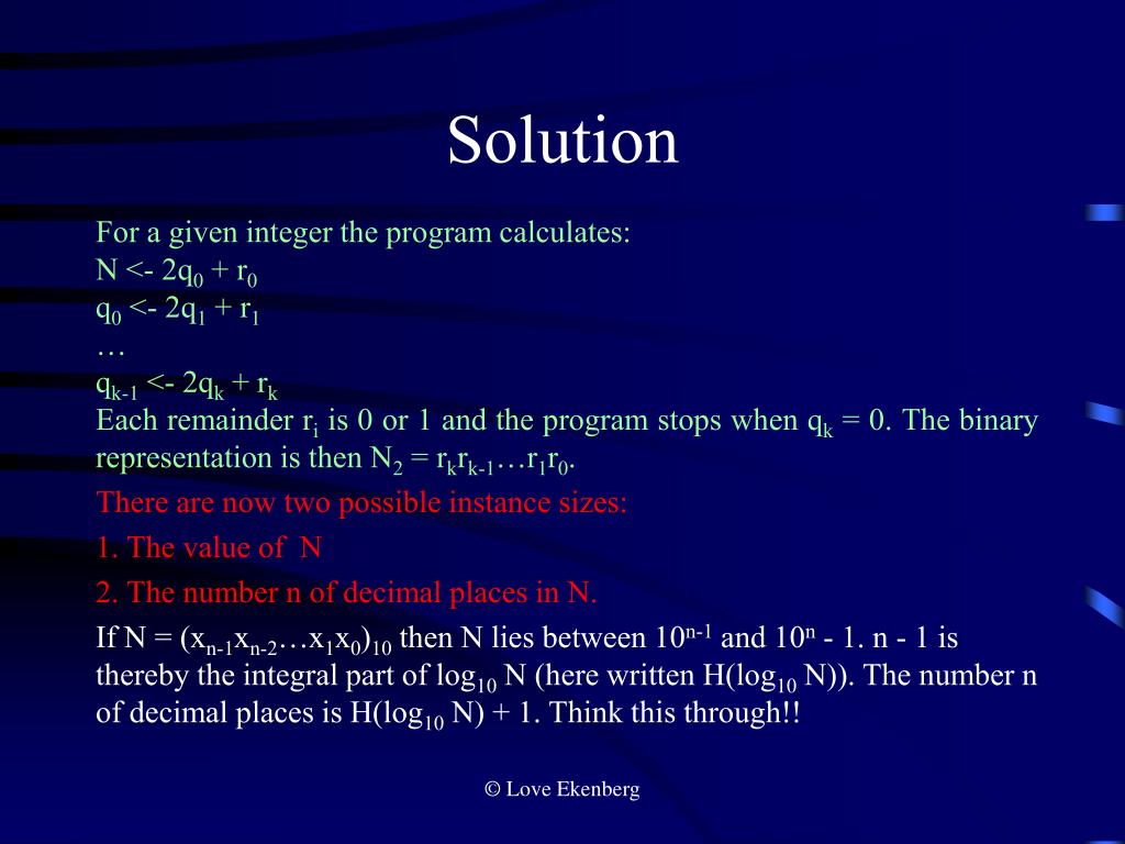 Ppt The Algorithm Concept Big O Notation And Program Verification Powerpoint Presentation