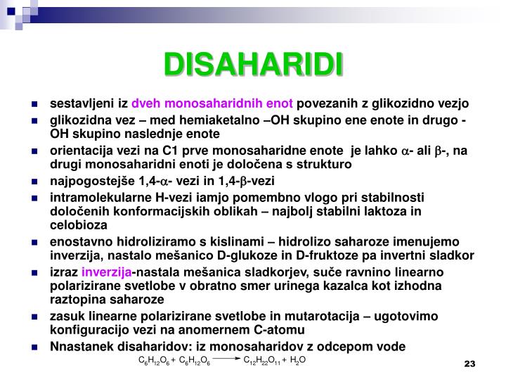 PPT - OGLJIKOVI HIDRATI PowerPoint Presentation - ID:896453