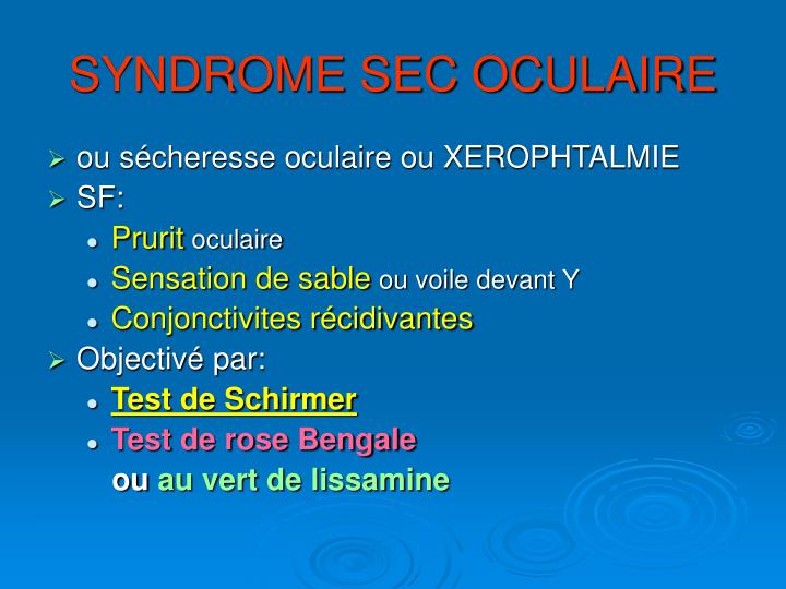 PPT - SYNDROME de GOUGEROT-SJÖGREN PowerPoint Presentation - ID:897055