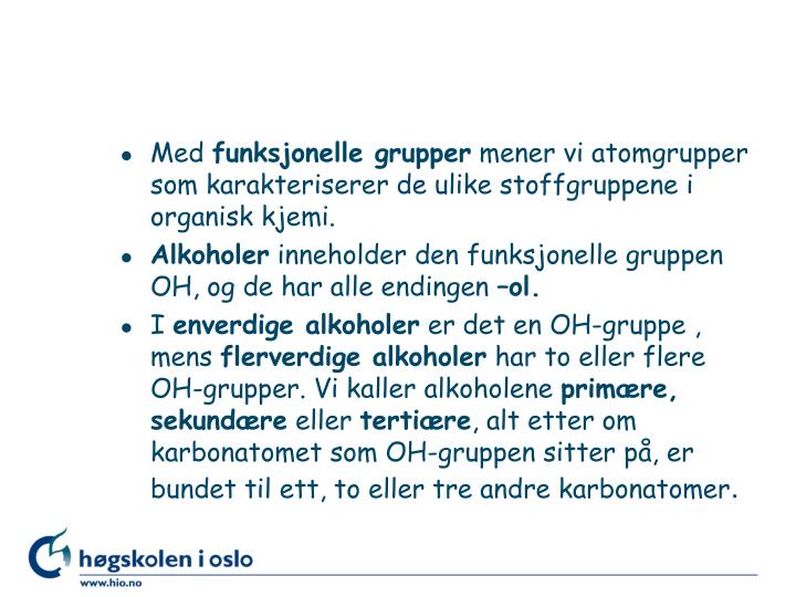 PPT - Kap.12. Organisk kjemi PowerPoint Presentation - ID:897434