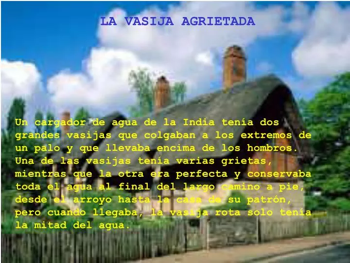 Ppt La Vasija Agrietada Powerpoint Presentation Free Download Id