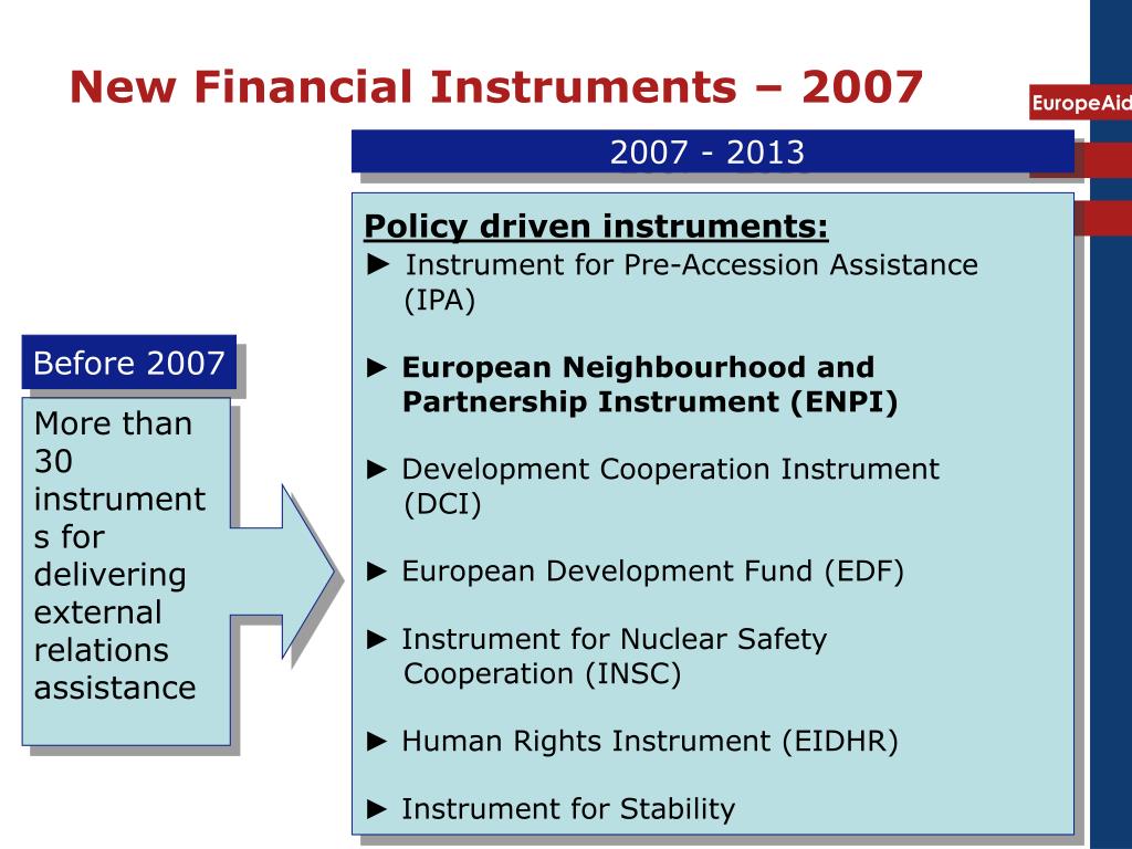 PPT - EU external assistance in the Neighbourhood: ENPI (and other ...