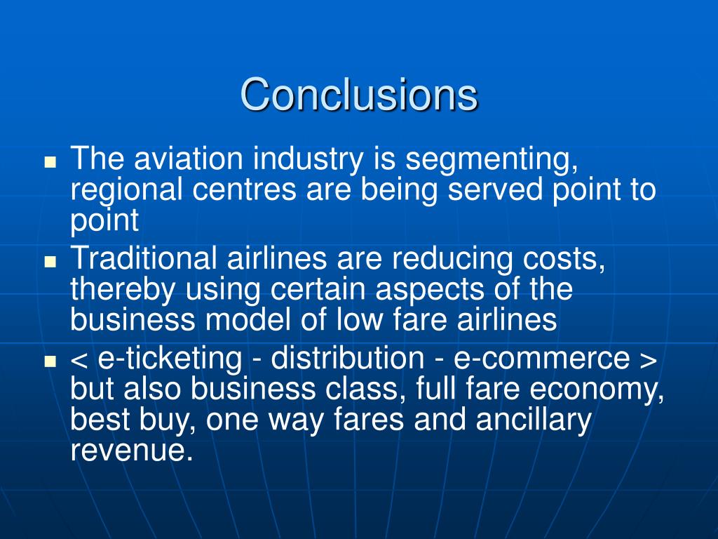 PPT - New directions for the airline industry PowerPoint Presentation ...