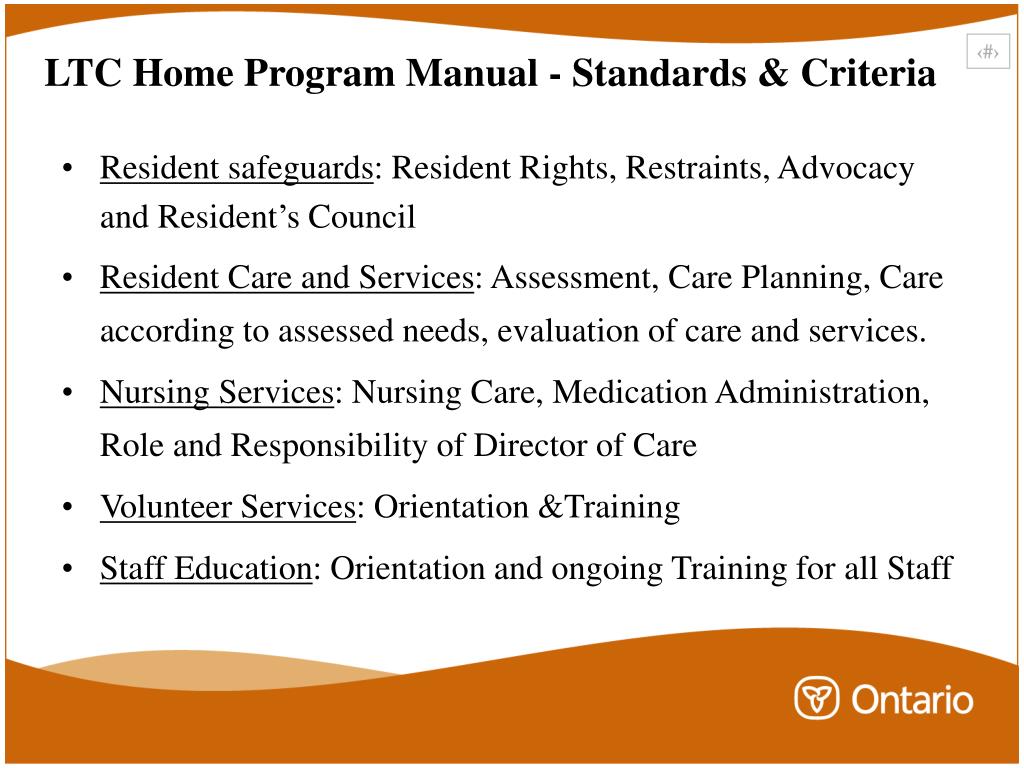 PPT - Ministry of Health and Long Term Care Performance Improvement and ...