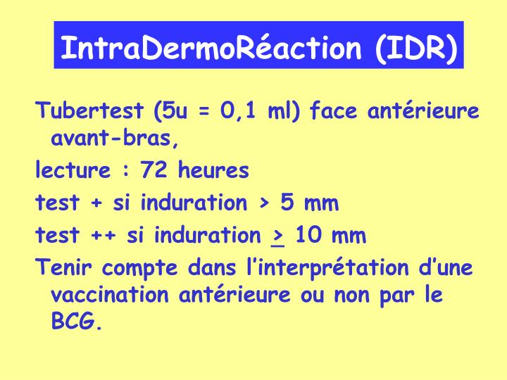 PPT - Tuberculose PowerPoint Presentation - ID:900108