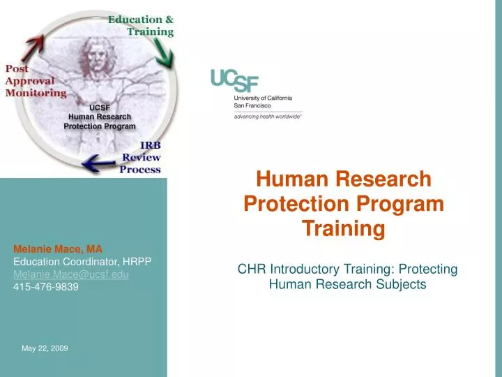 PPT - Human Research Protection Program Training PowerPoint ...