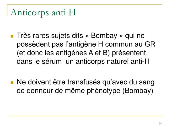 PPT - LES GROUPES SANGUINS PowerPoint Presentation - ID:901087