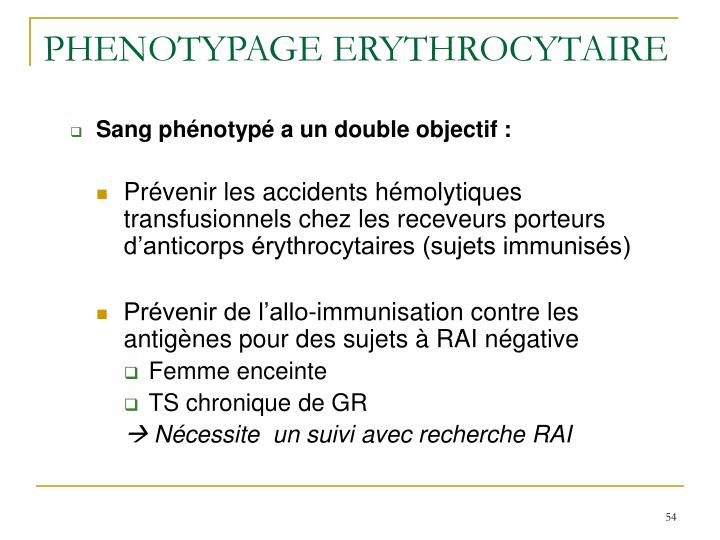 PPT - LES GROUPES SANGUINS PowerPoint Presentation - ID:901087