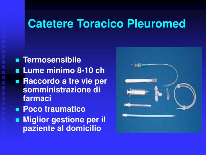 PPT - Gestione Infermieristica della persona con drenaggio toracico ...
