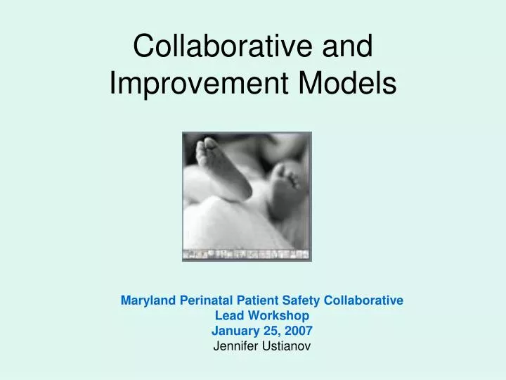 PPT - Collaborative and Improvement Models PowerPoint Presentation ...