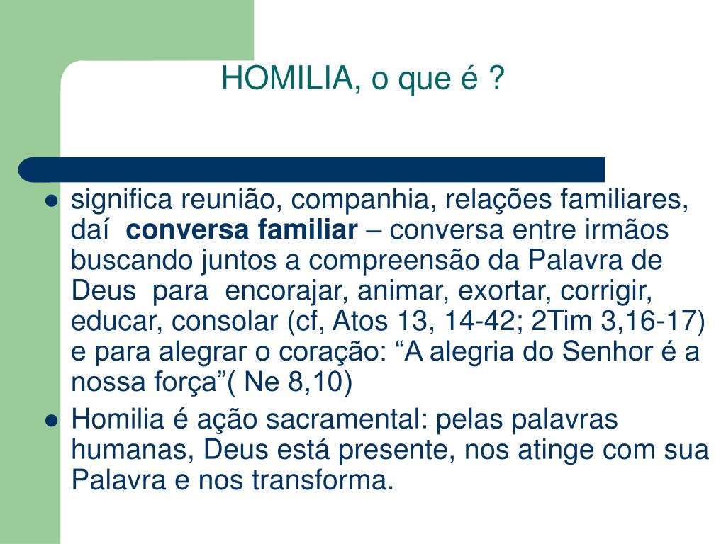 PPT - Celebração da Palavra PowerPoint Presentation, free download - ID ...
