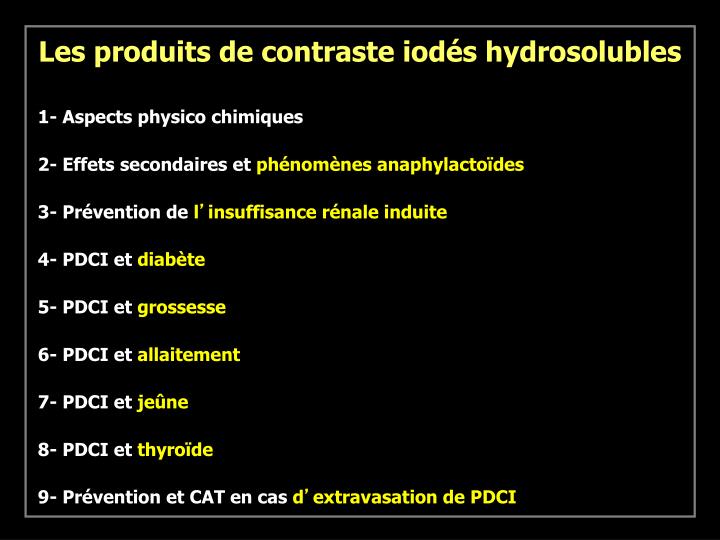 PPT - Les produits de contraste iodés PowerPoint Presentation - ID:902319