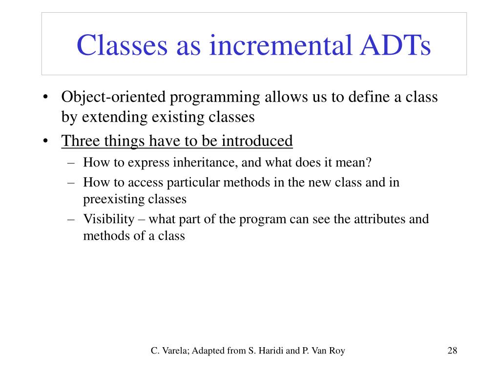 Ppt Object Oriented Programming Objects Classes And Inheritance Vrh 71 4 Polymorphism Vrh