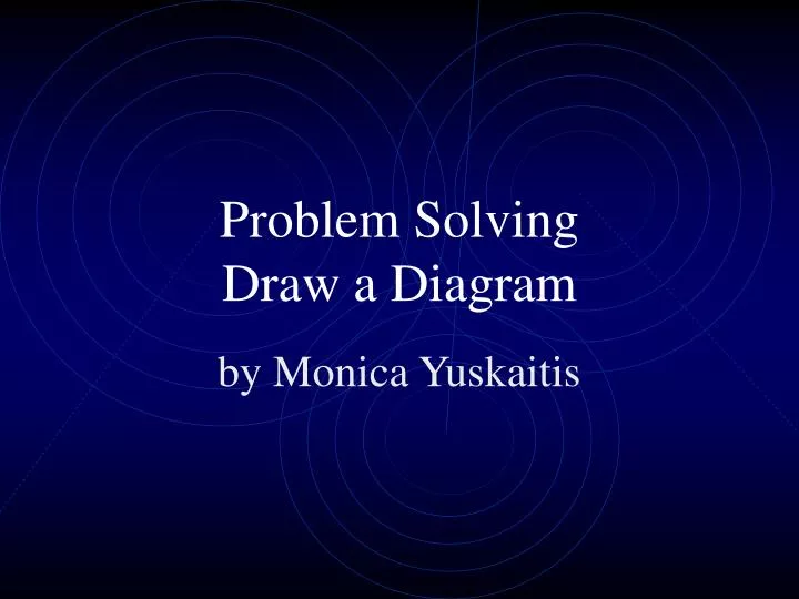 PPT - Problem Solving Draw a Diagram PowerPoint Presentation, free download - ID:903086