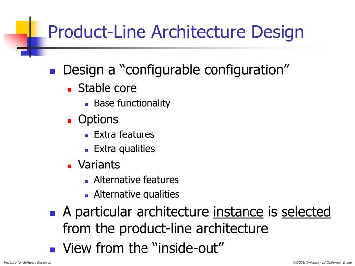 PPT - Product-Line Architectures PowerPoint Presentation - ID:90437