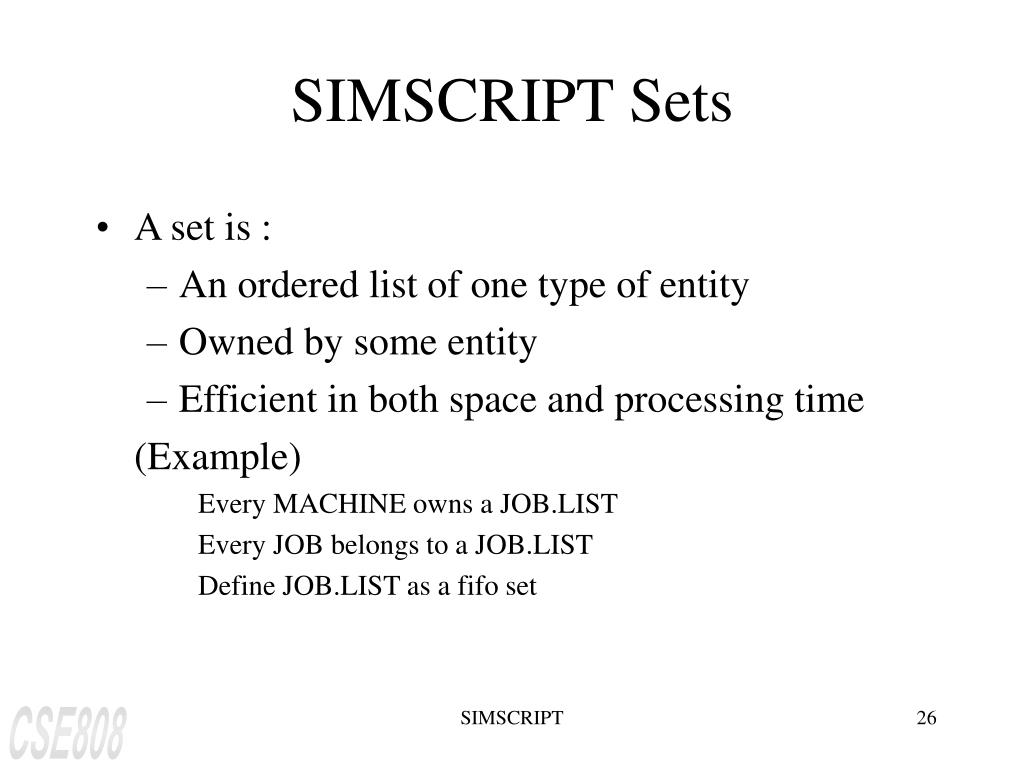 PPT - Modeling and Simulation in SIMSCRIPT II.5 PowerPoint Presentation ... PPT - Modeling and Simulation in SIMSCRIPT II.5 PowerPoint Presentation ...