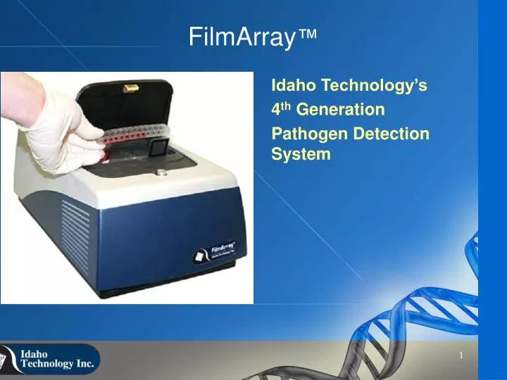 PPT - FilmArray ™ PowerPoint Presentation, free download - ID:904872