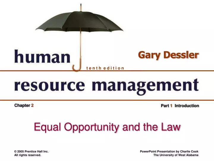 PPT - Equal Opportunity and the Law PowerPoint Presentation, free download - ID:904954