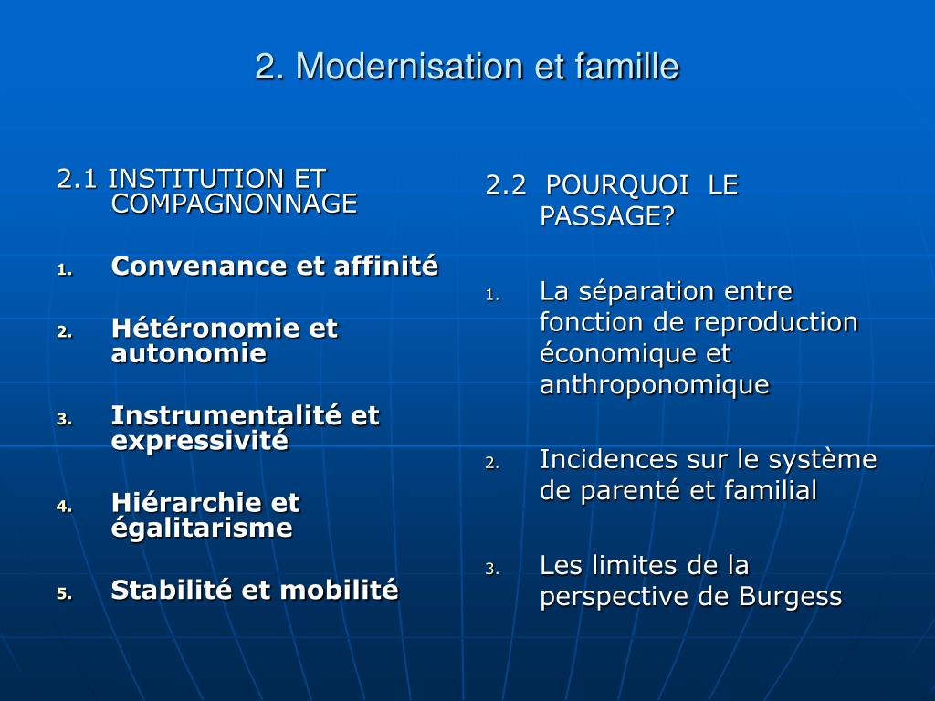 PPT - Sociologie de la famille 2004 - PLAN - PowerPoint Presentation ...