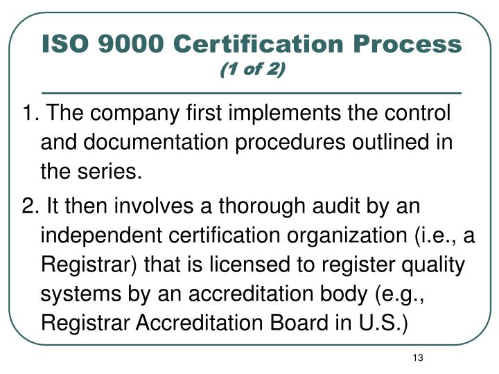 PPT - ISO 9000:2000 PowerPoint Presentation - ID:906623