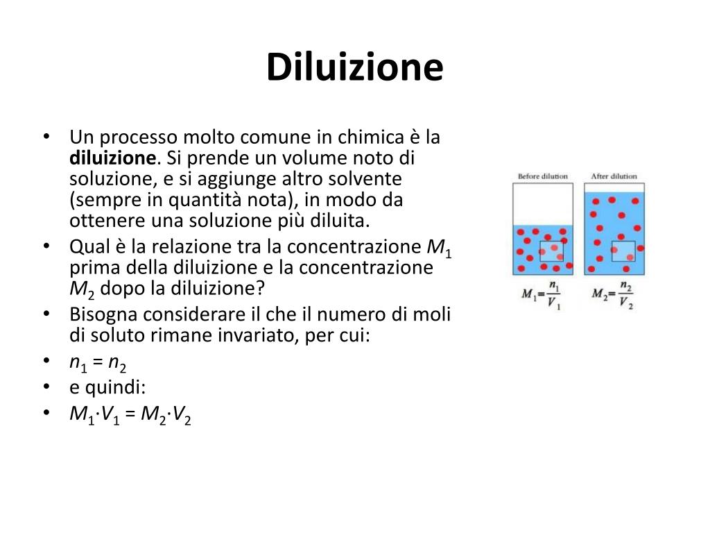 Ppt Concentrazioni Soluzioni Powerpoint Presentation Free Download