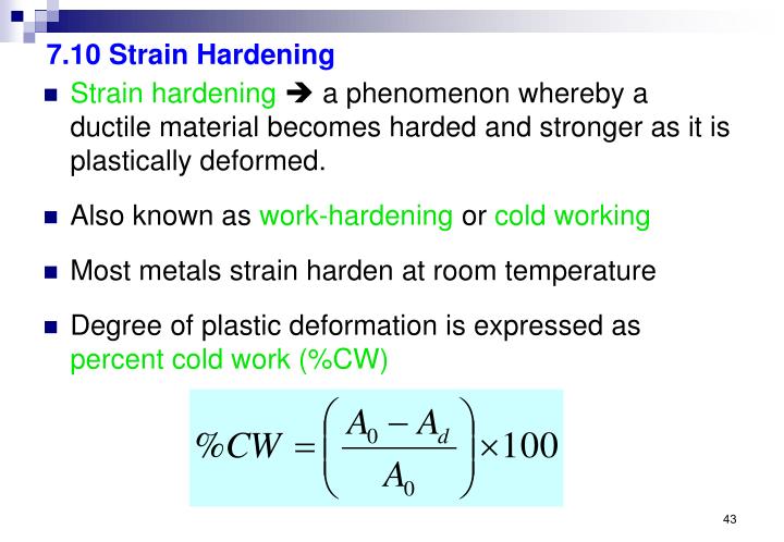 PPT - Chapter 7: Dislocation and Strengthening Mechanism PowerPoint ...