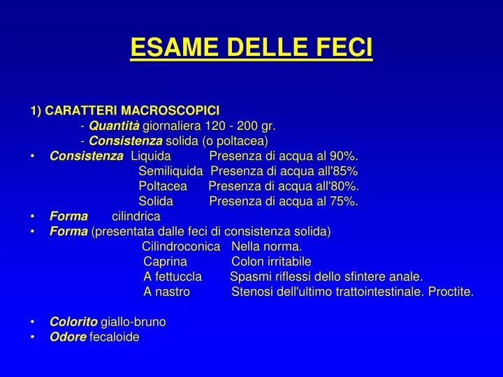 PPT - ESAME DELLE FECI PowerPoint Presentation, free download - ID:906842