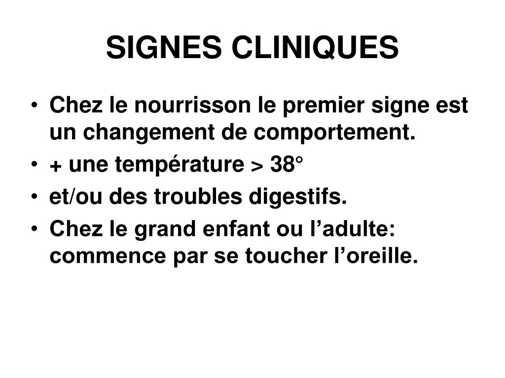 PPT - Infections ORL et bronchiques du jeune enfant PowerPoint ...