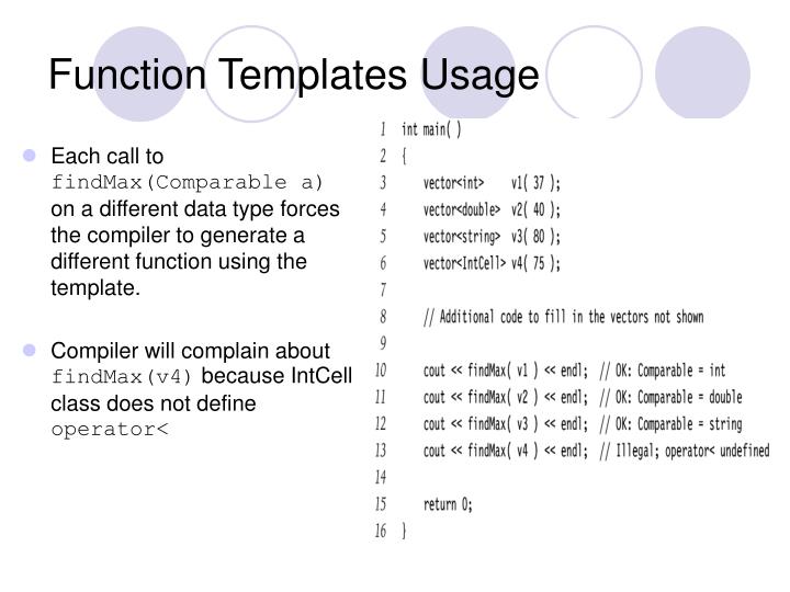 PPT - Chapter 1 C++ Templates (Sections 1.6, 1.7) PowerPoint ...