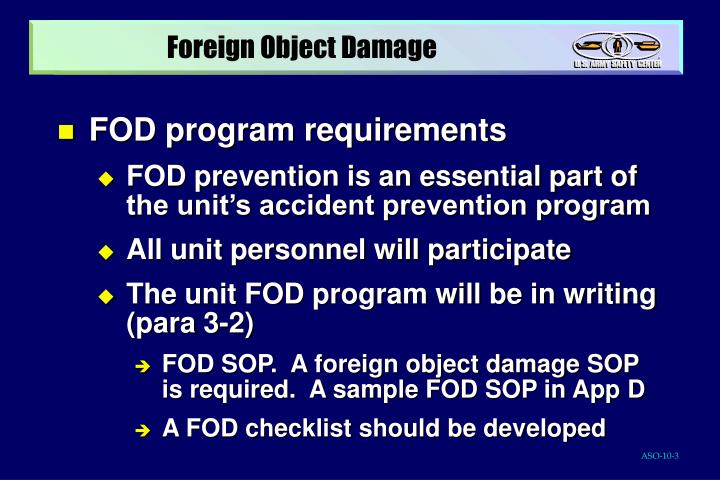 PPT - Foreign Object Damage (FOD) PowerPoint Presentation - ID:909249
