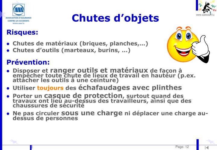 PPT - Prévention des risques: Bâtiment PowerPoint Presentation - ID:909423