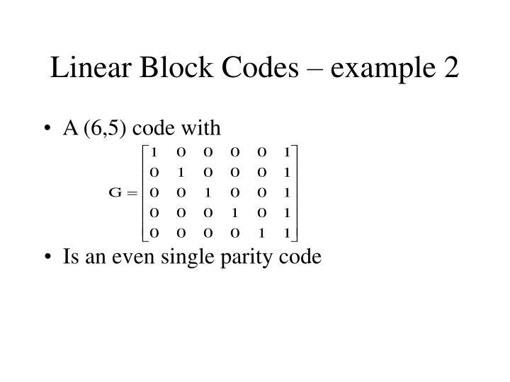PPT - 3F4 Error Control Coding PowerPoint Presentation - ID:909446