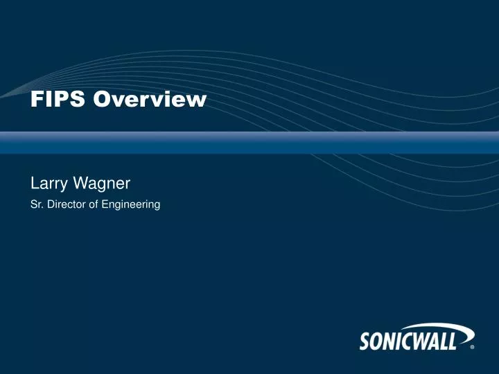 PPT - FIPS Overview PowerPoint Presentation, free download - ID:909649