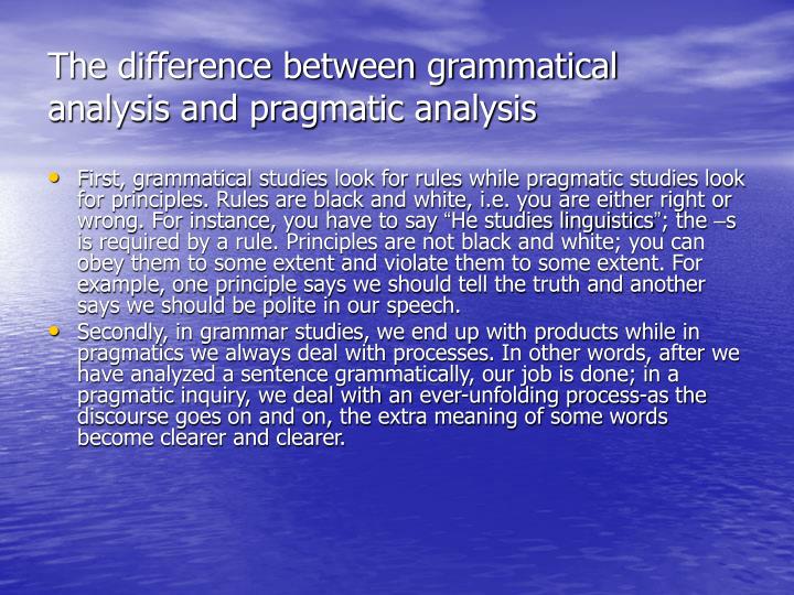 PPT - Chapter 6 Pragmatics PowerPoint Presentation - ID:909926