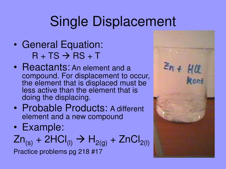 PPT - Types of Chemical Reactions PowerPoint Presentation - ID:909983