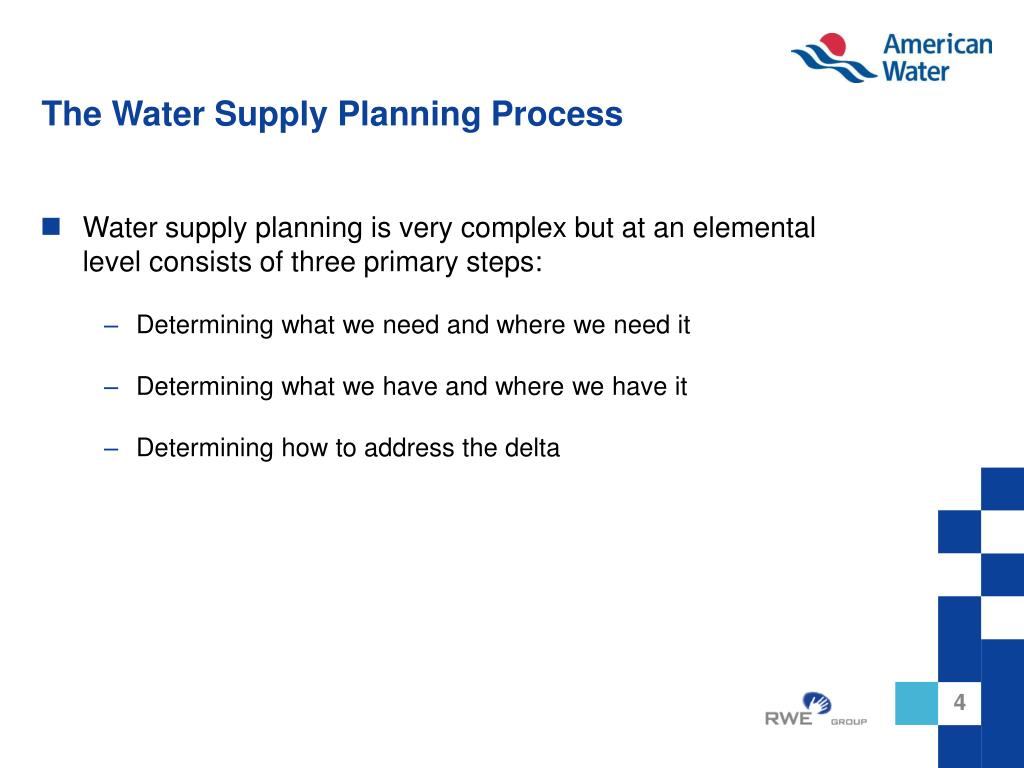 PPT - Water Planning in the Western U.S. Impacts and Opportunities for ...