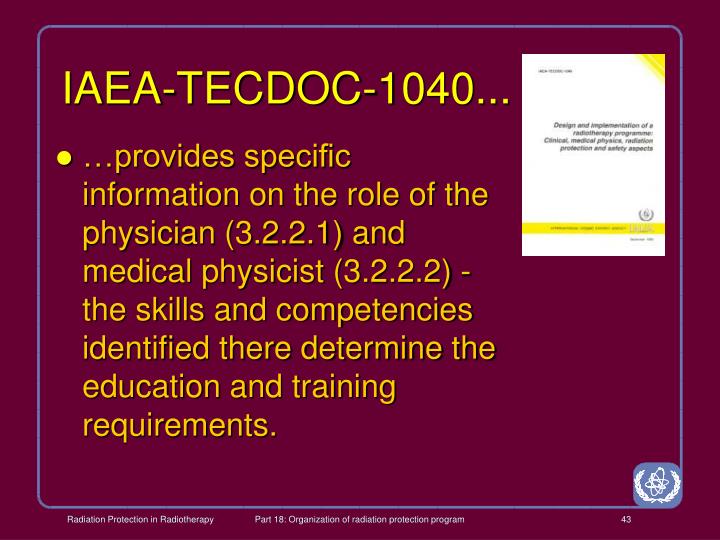 PPT - Radiation Protection in Radiotherapy PowerPoint Presentation - ID ...