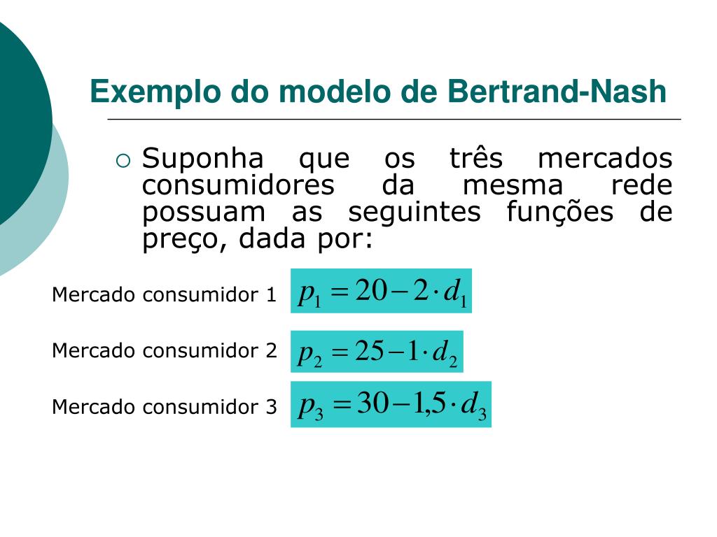 PPT - MODELO DE EQUILÍBRIO EM OLIGOPÓLIOS PowerPoint Presentation, free ...