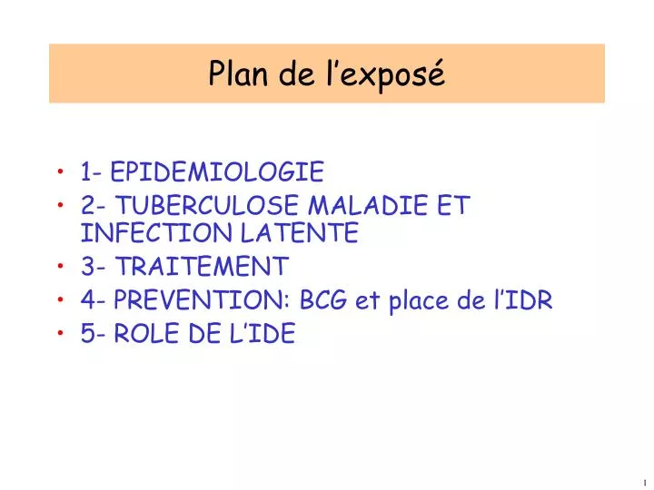 PPT - Plan de l’exposé PowerPoint Presentation, free download - ID:913396