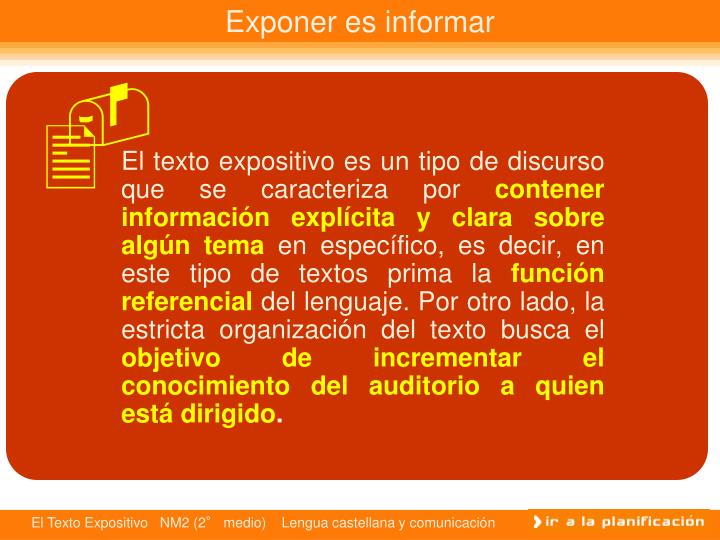 PPT - El discurso expositivo PowerPoint Presentation - ID:913410
