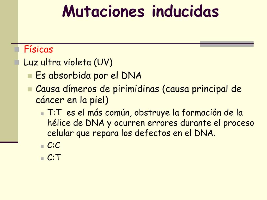 PPT - Cambios en la estructura genética y control genético PowerPoint ...