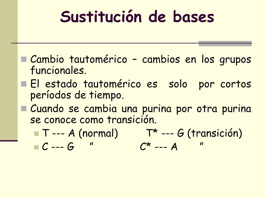 PPT - Cambios en la estructura genética y control genético PowerPoint ...